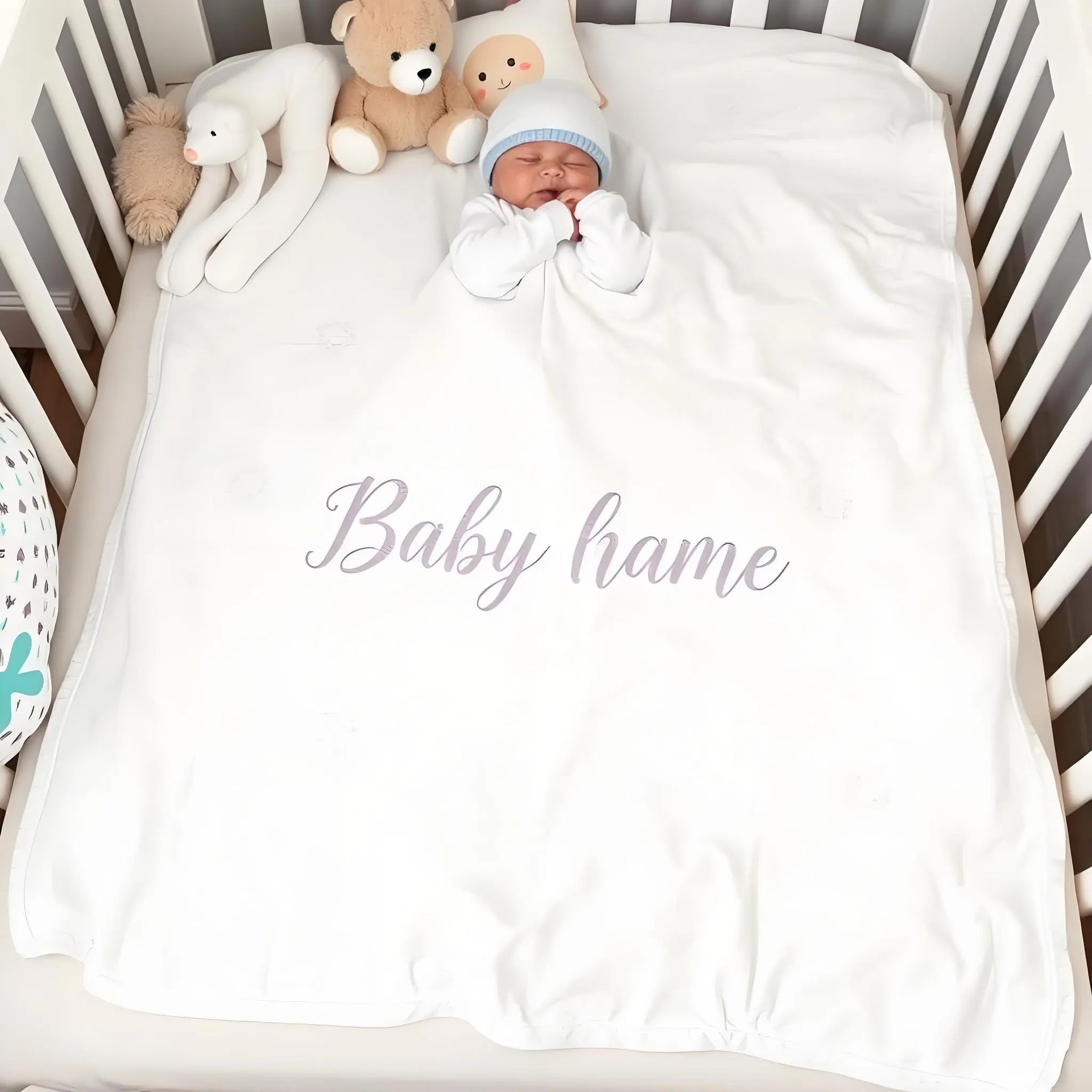 Personalized Baby Name Blankets: Crafting a Unique Gift with Love ...